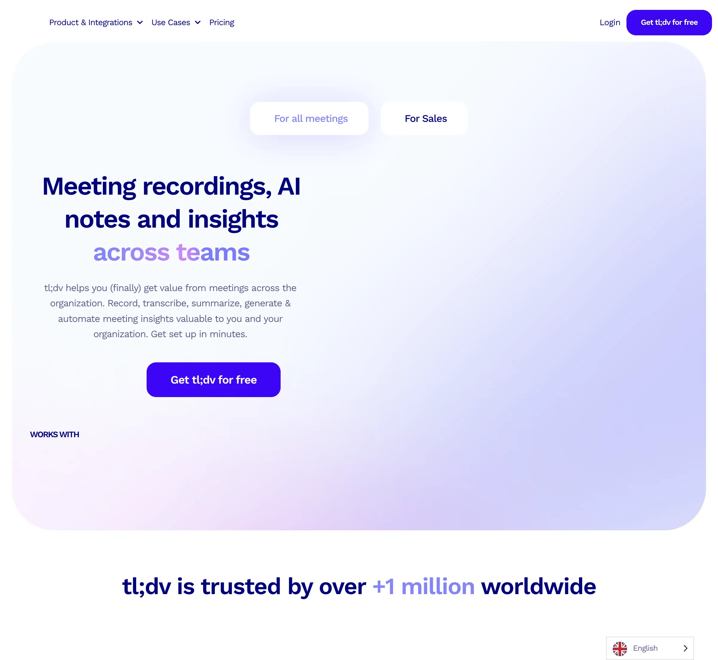Tldv - Details, Pricing, Reviews and Alternatives