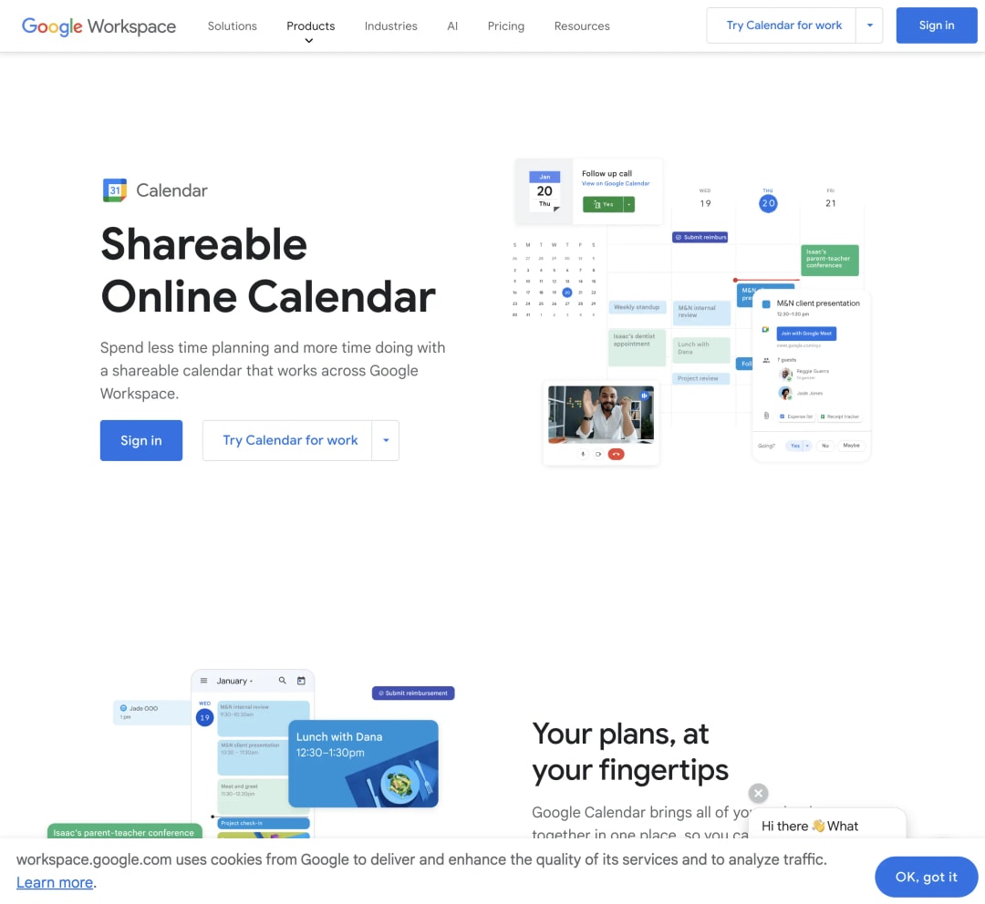 The Best 2 AI Calendar Tools for Business Scheduling in 2024