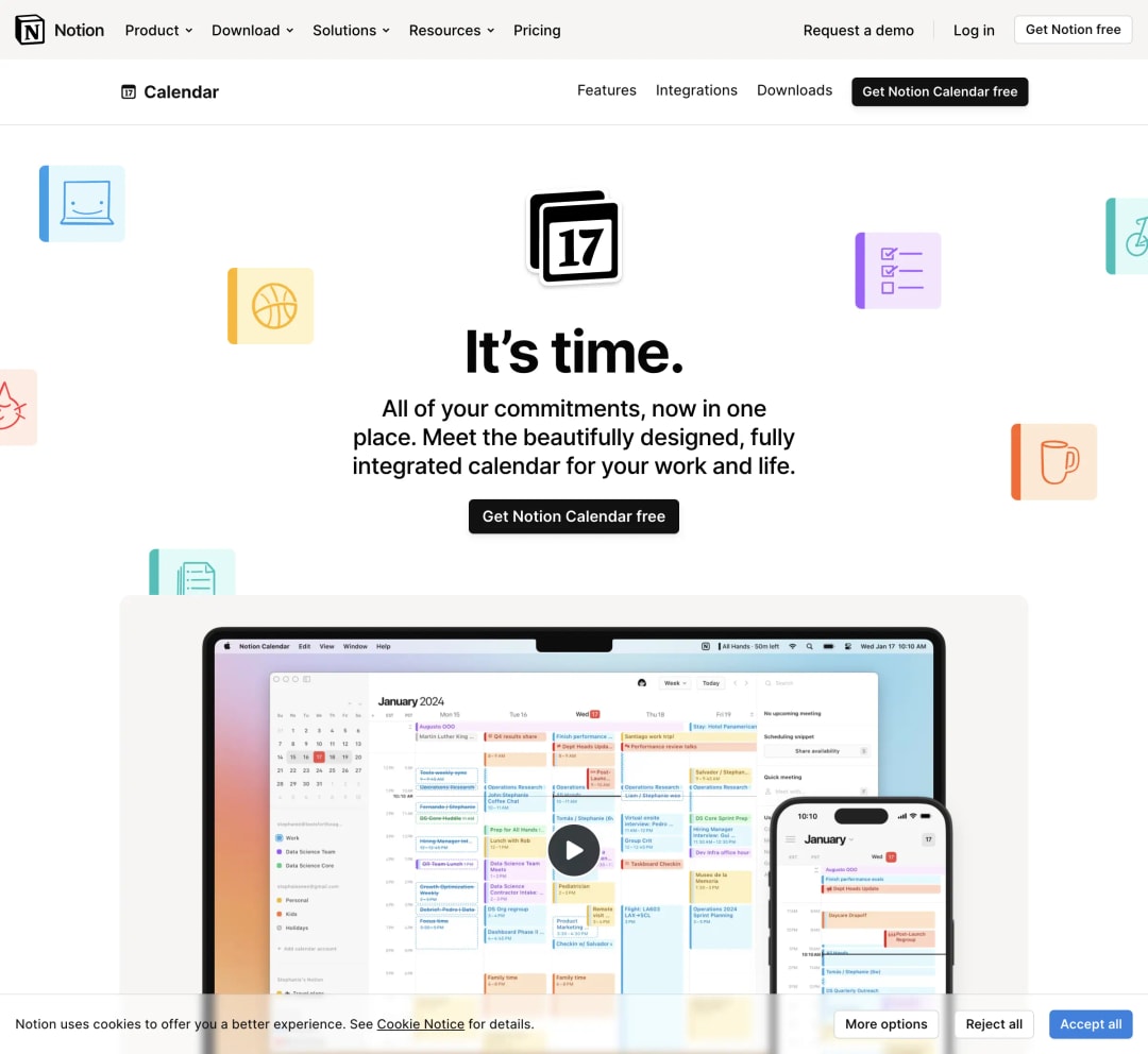 The Best 2 AI Calendar Tools for Business Scheduling in 2024